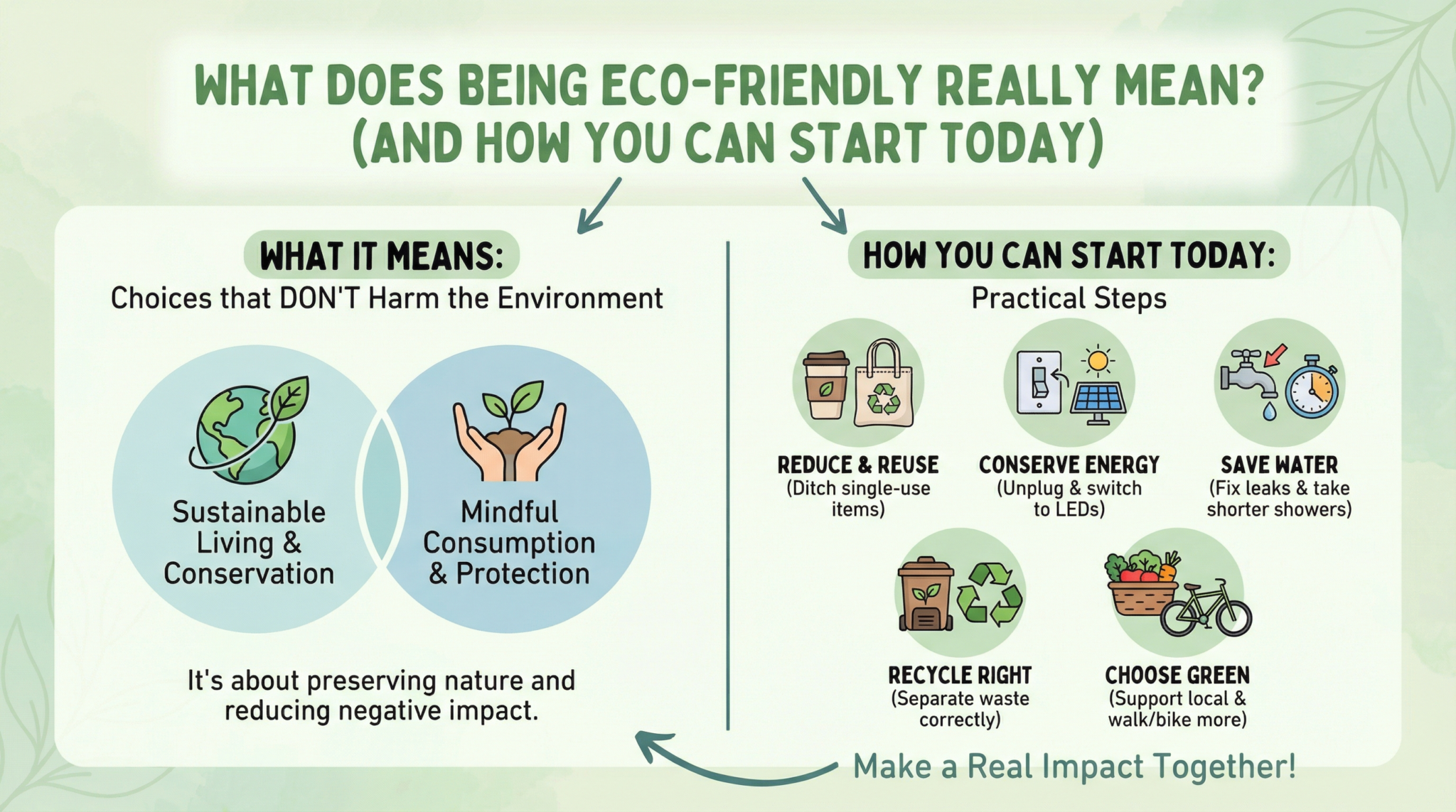 What Does Being Eco-Friendly Really Mean? - Eco TIGA